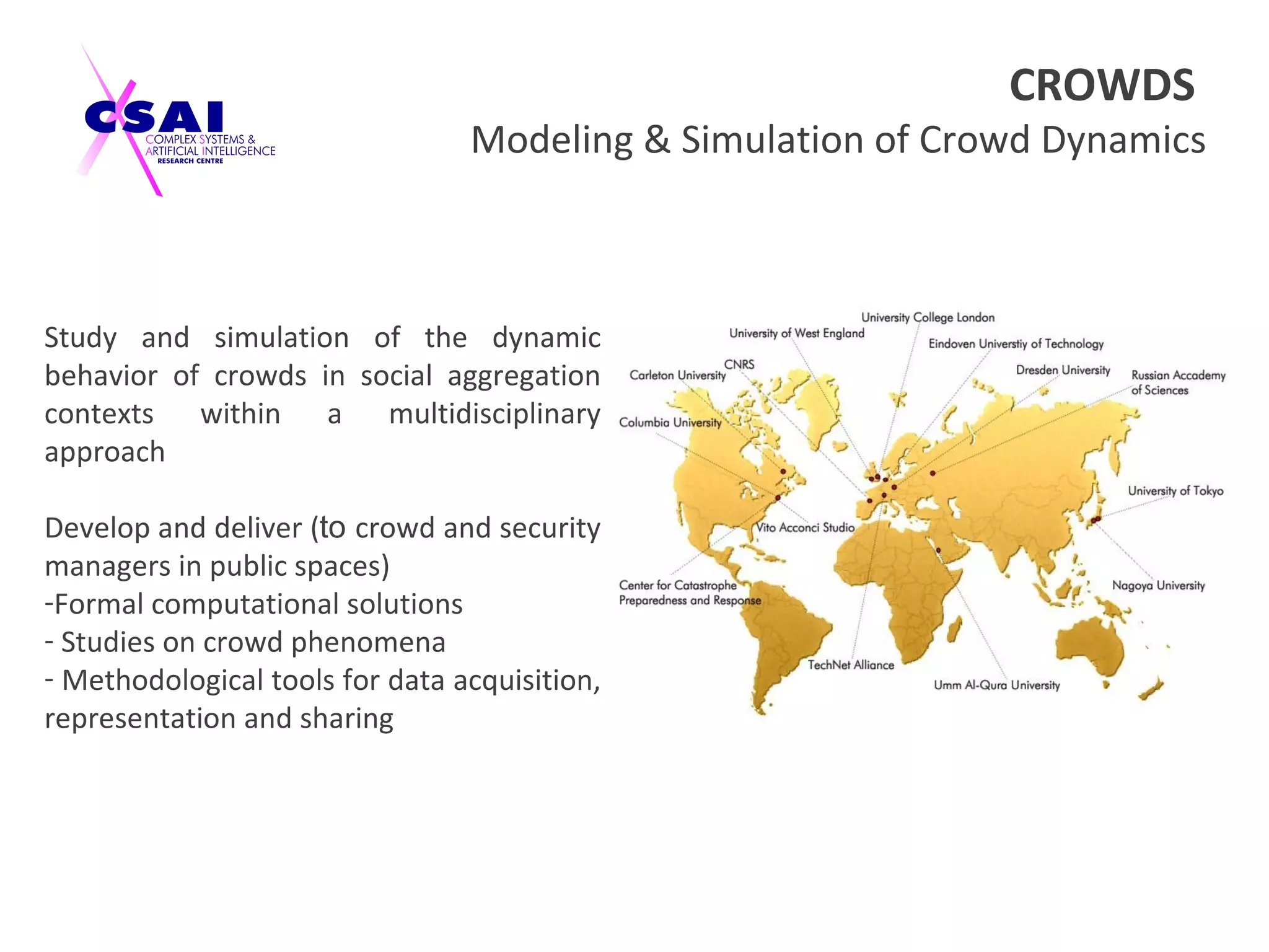 Crowd Dynamics | PPT