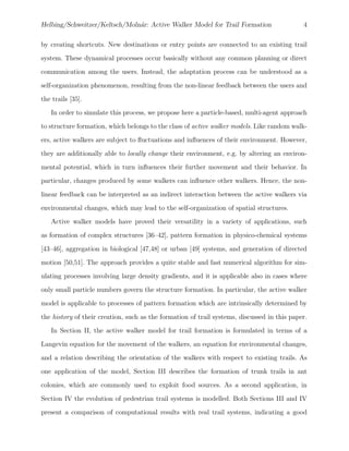 Active Walker Model for the Formation of Human and Animal Trail Systems ...