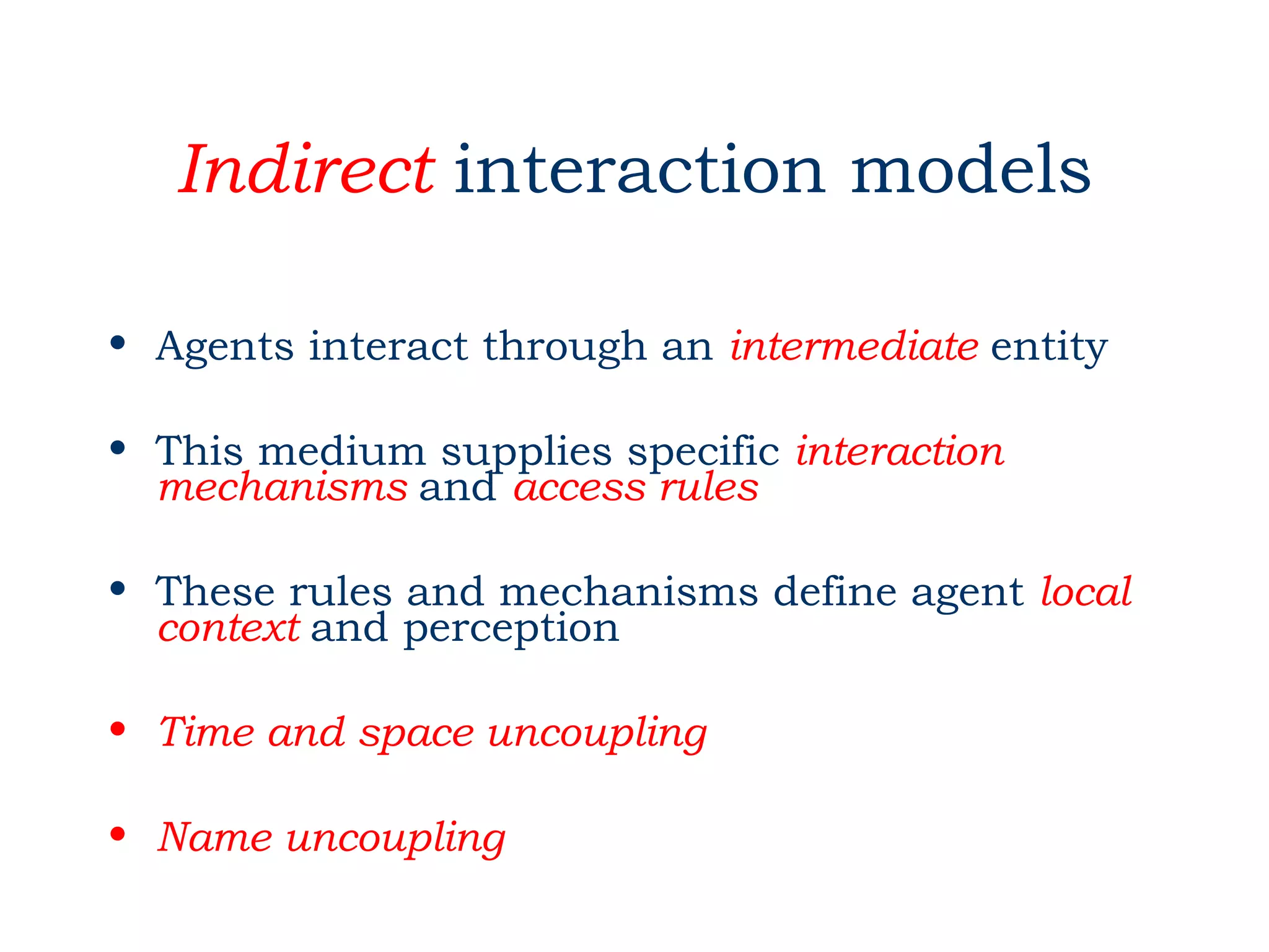 Interactions in Multi Agent Systems | PDF