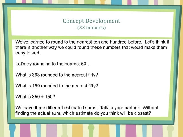 Math module 2 lesson 17 | PPT