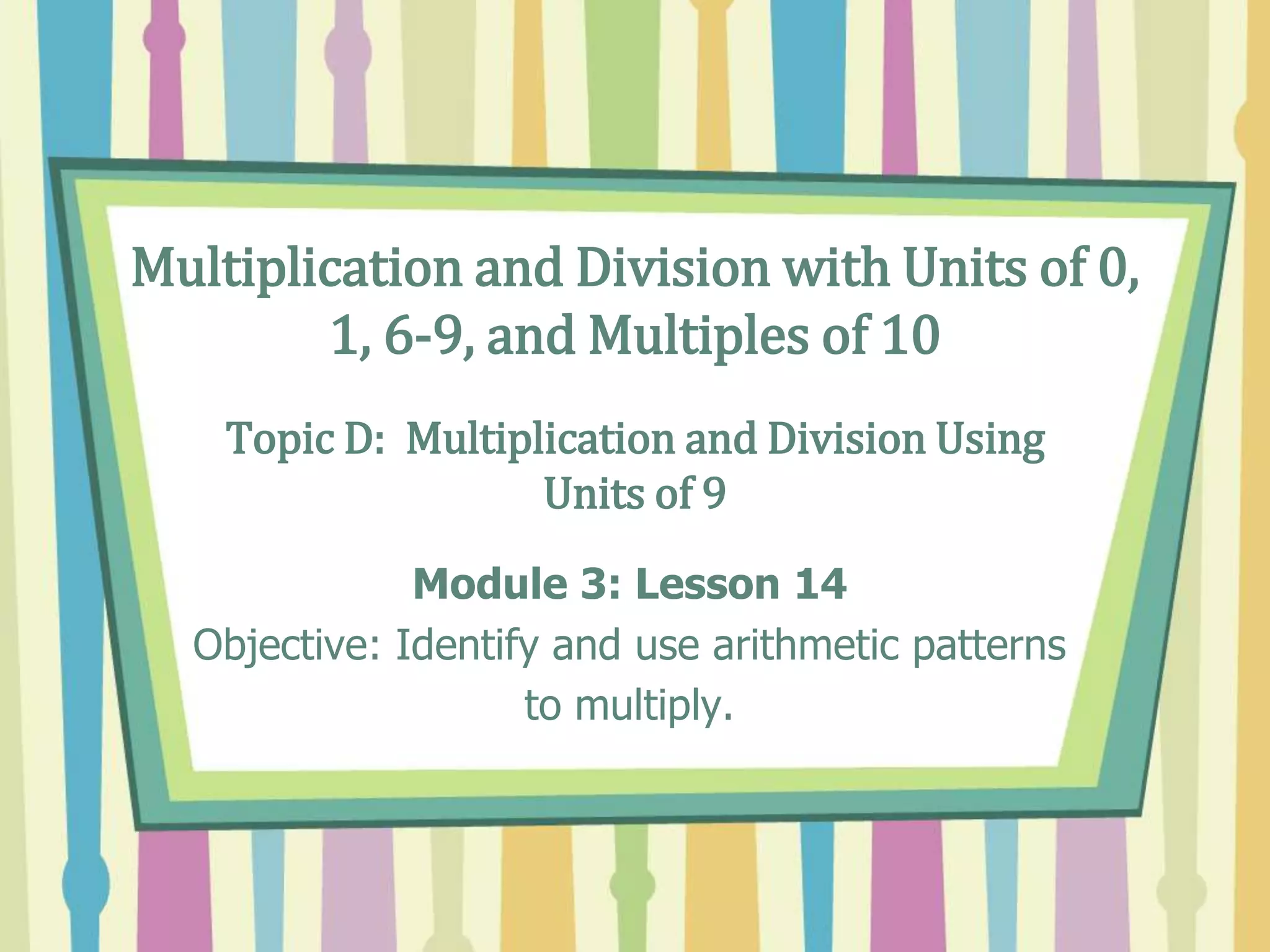 Math module 3 lesson 14 | PPTX