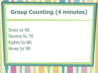 Math module 3 lesson 4 | PPT