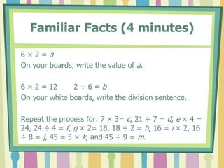 Math module 3 lesson 4 | PPT