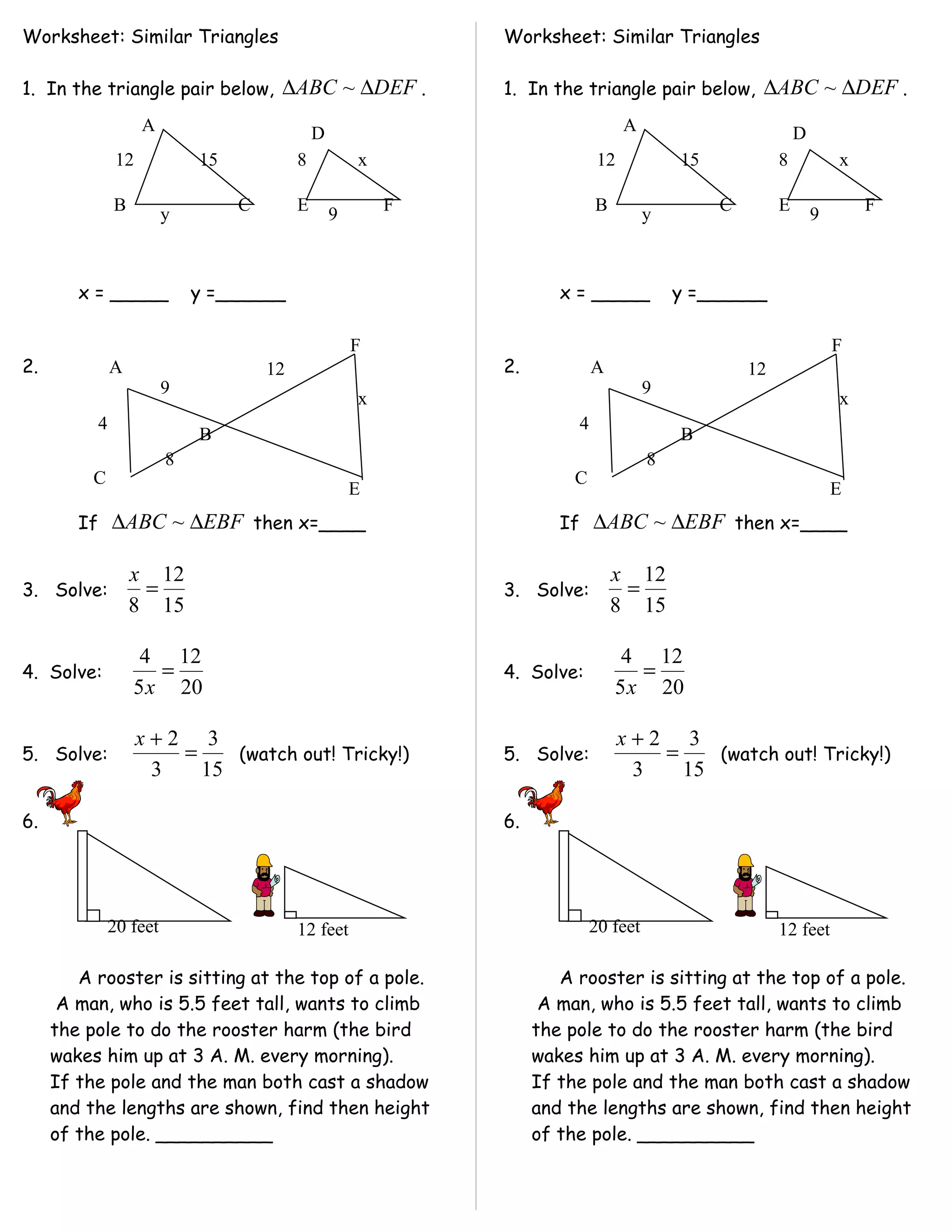 MATH: SIMILARITY | DOC