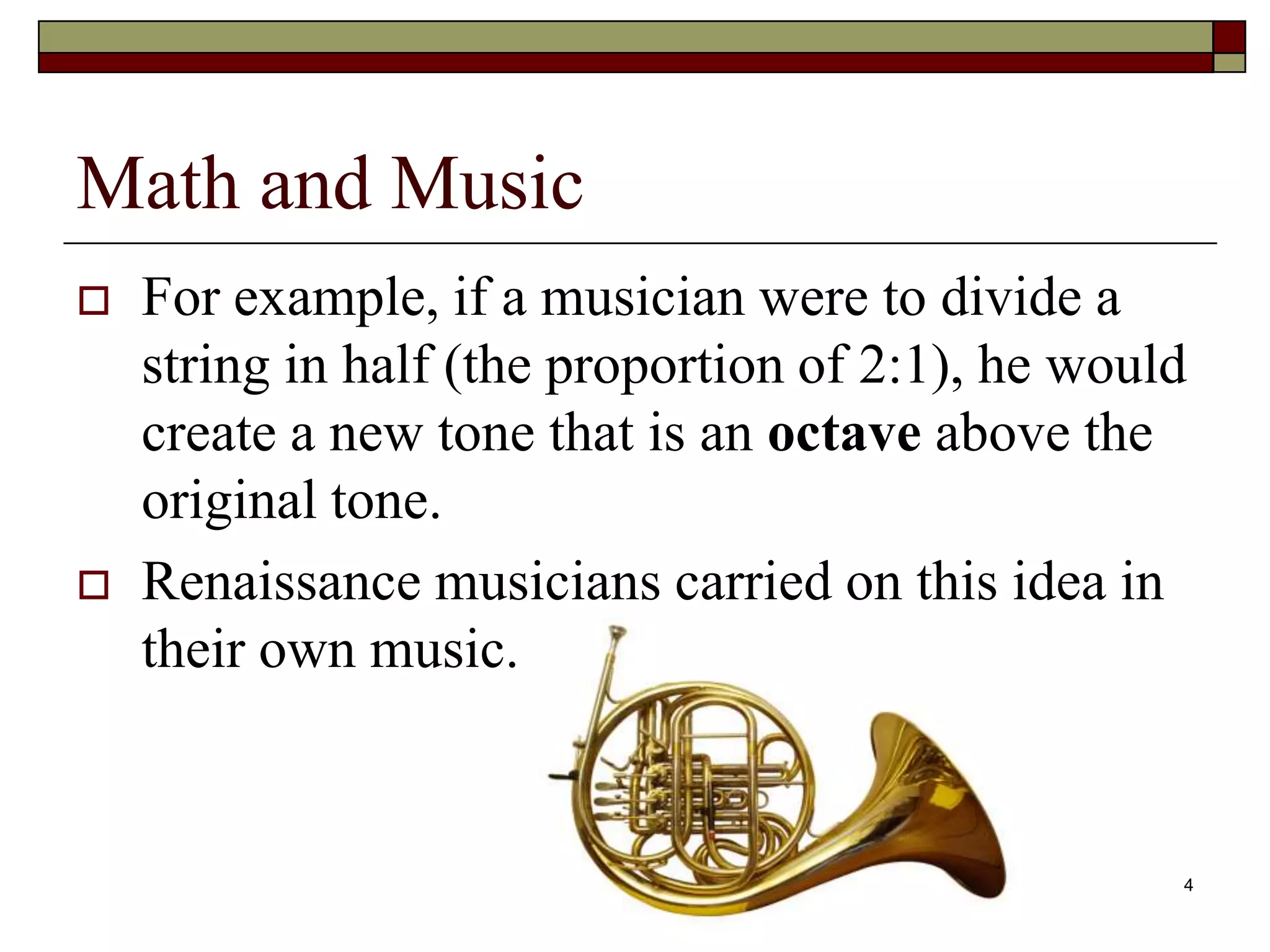 Math and music | PPTX