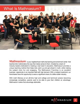 Mathnasium franchise e2 visa | PDF | Business | Business and Finance