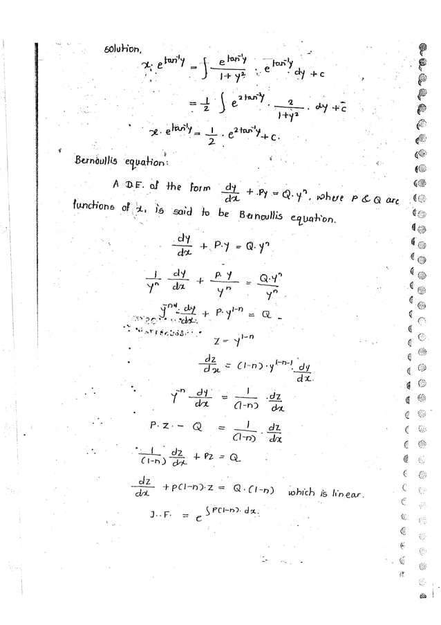 Math new 2 made easy hand written notes Gate ECE | PDF