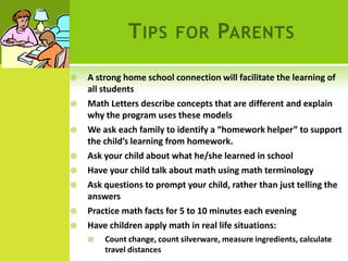 Math night for parents | PPTX