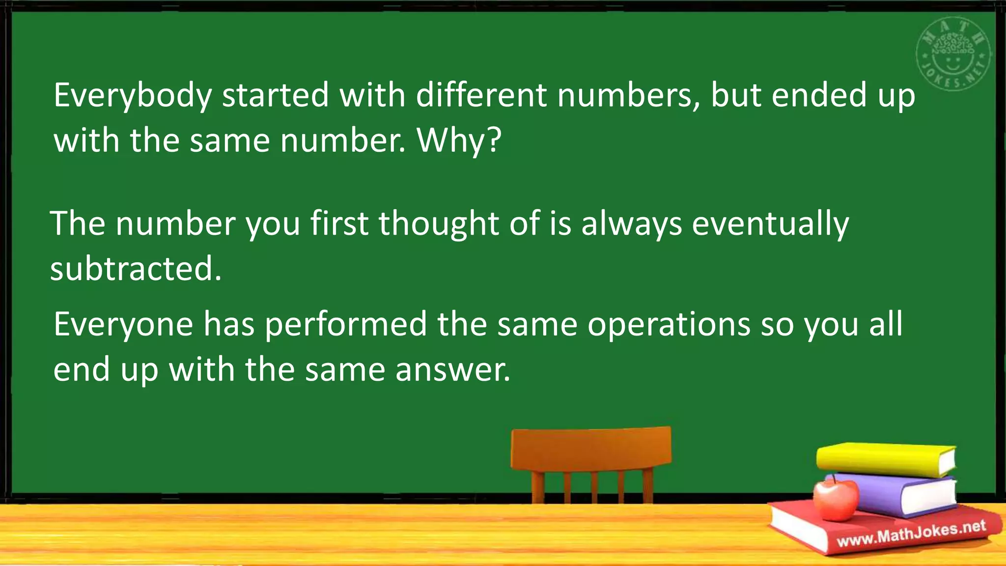 Math number tricks | PPT