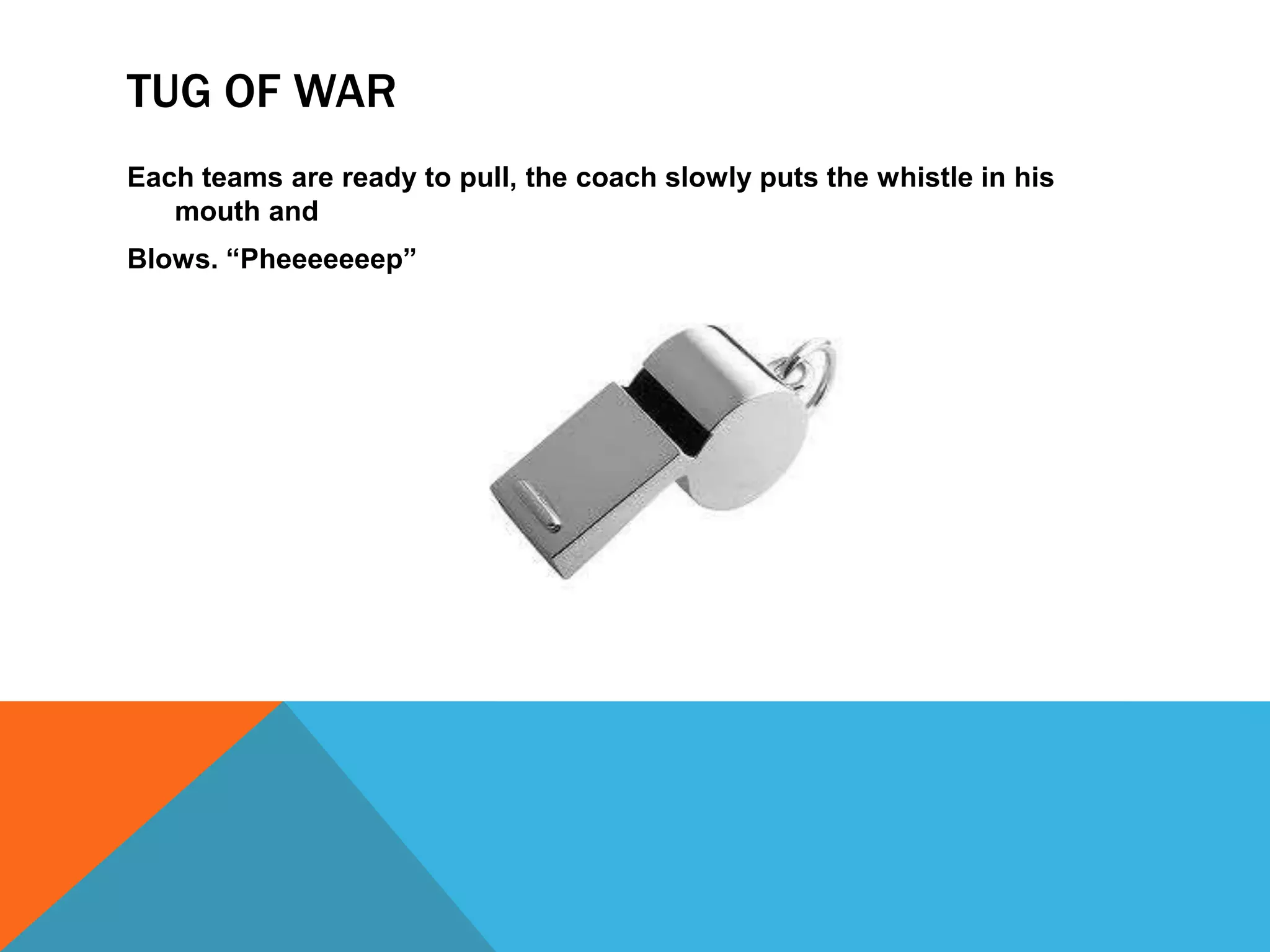 Math of tug of war | PPT