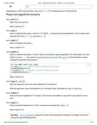 math operations ued in python and all used | PDF | Free Download