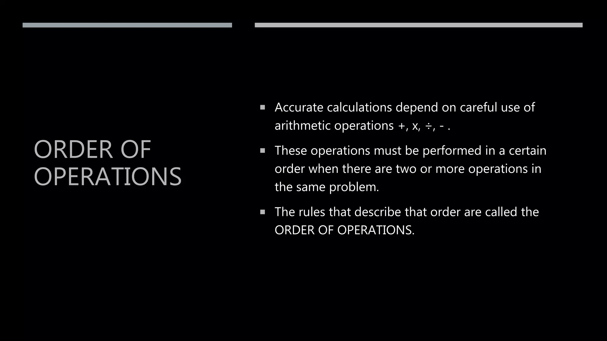 Math order of operations powerpoint (1) | PPTX