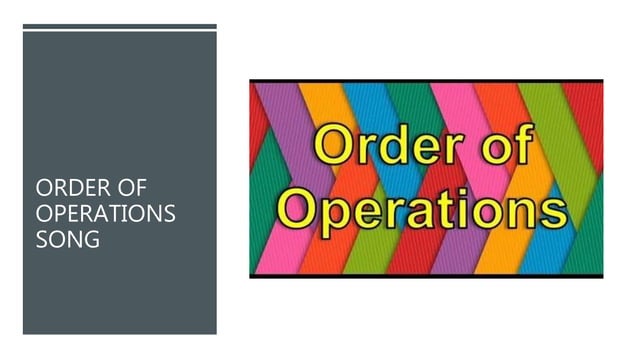 Math order of operations powerpoint (1) | PPT