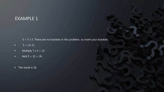 Math order of operations powerpoint (1) | PPT