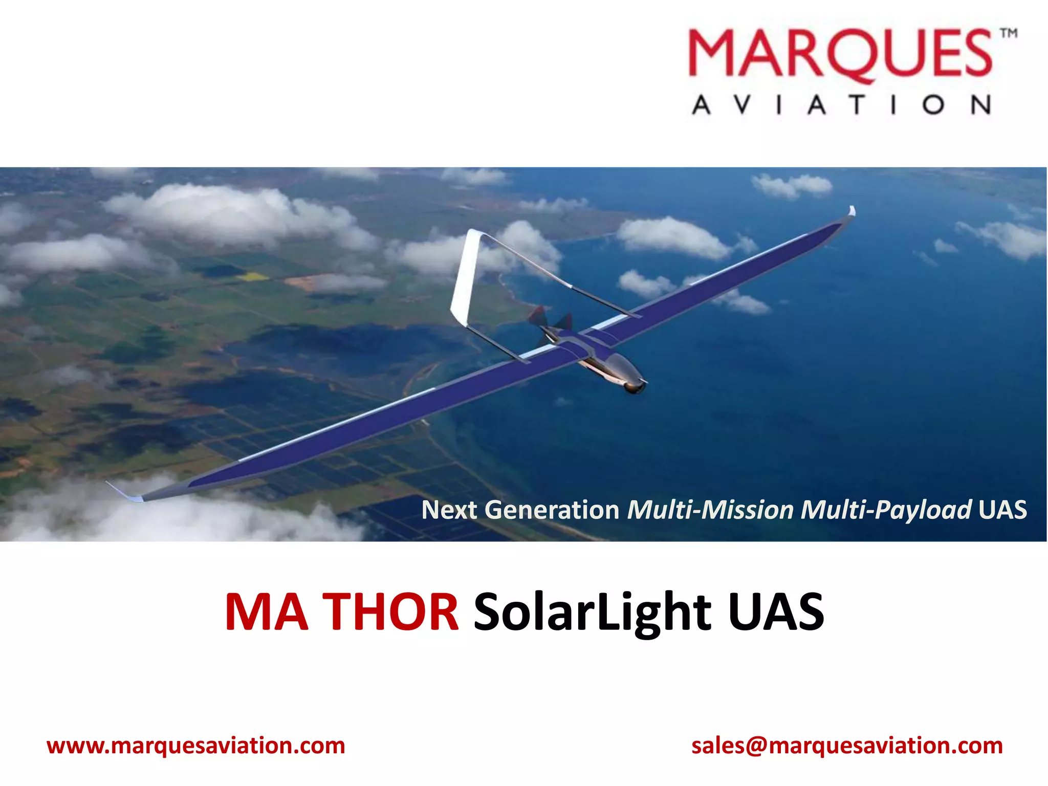 MA THOR SolarLight UAS | PPT