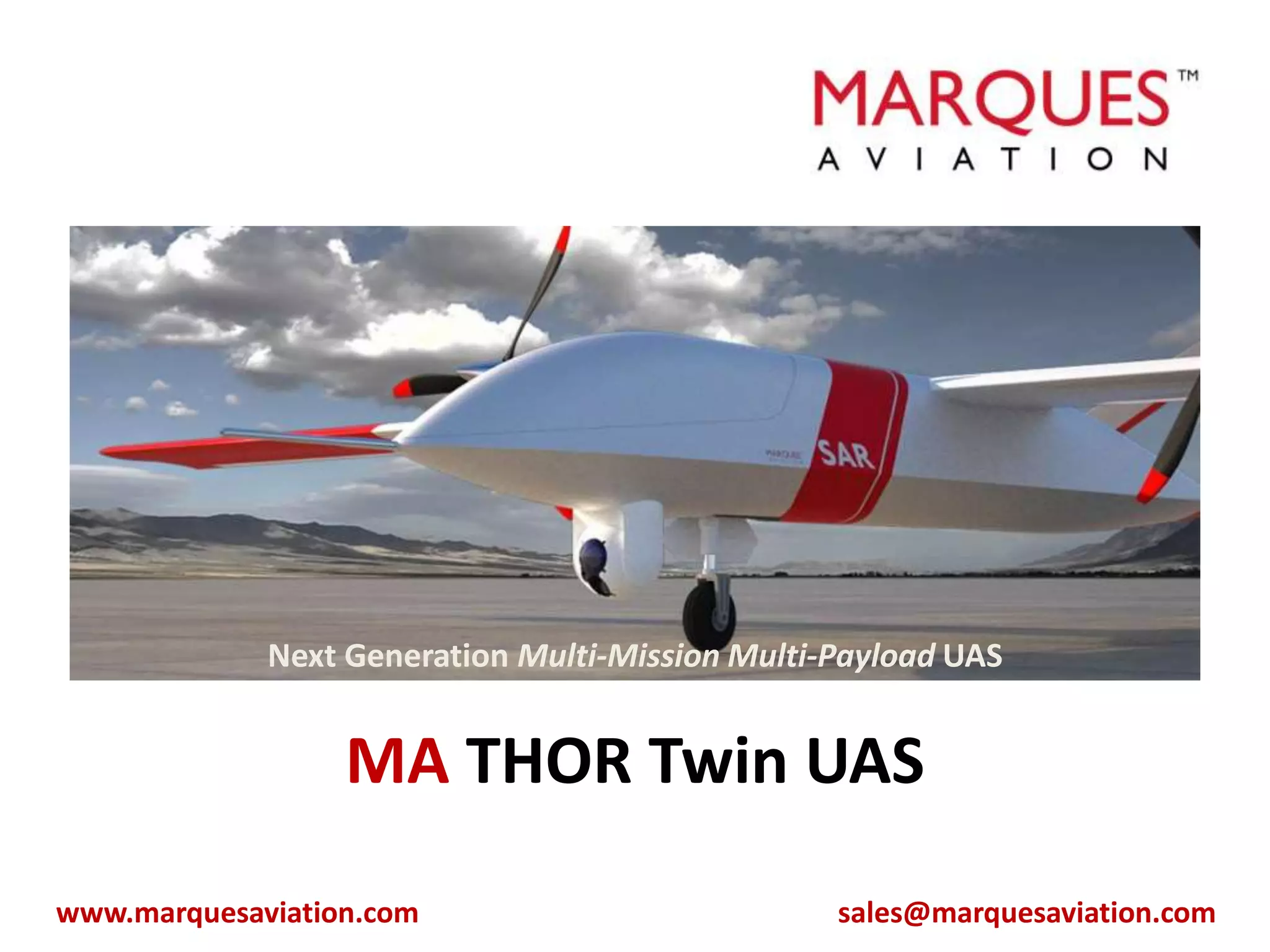 MA THOR Twin UAS | PPT