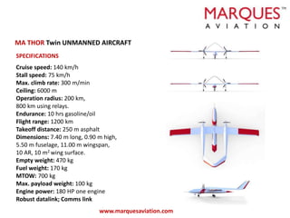 MA THOR Twin UAS | PPT