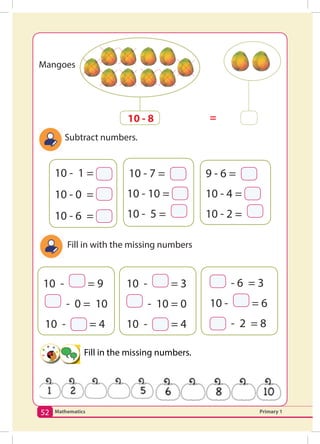 Mathematics Pupils Book 1 for CBC Rwanda | PDF