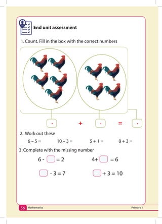 Mathematics Pupils Book 1 for CBC Rwanda | PDF