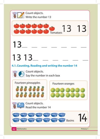 Mathematics Pupils Book 1 for CBC Rwanda | PDF