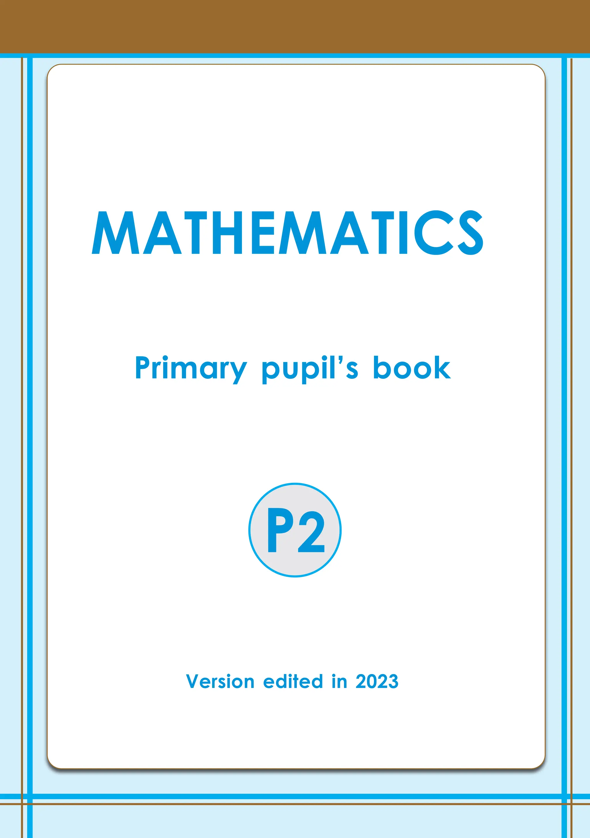 Mathematics Pupils Book 2 for CBC Rwanda | PDF