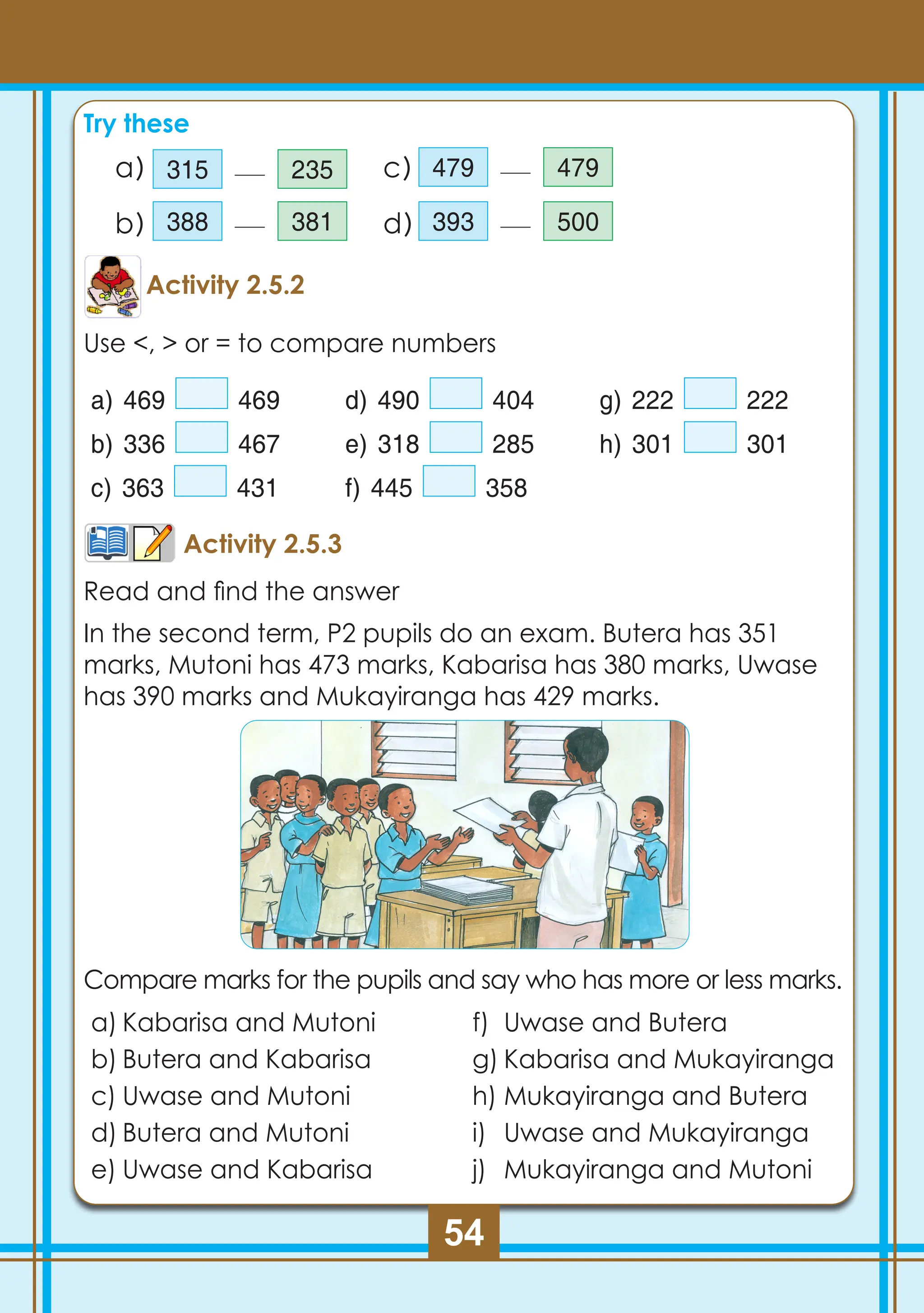 Mathematics Pupils Book 2 for CBC Rwanda | PDF