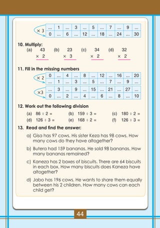 Mathematics Pupils Book 2 for CBC Rwanda | PDF