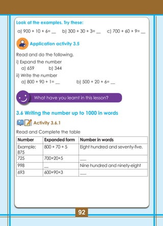 Mathematics Pupils Book 2 for CBC Rwanda | PDF