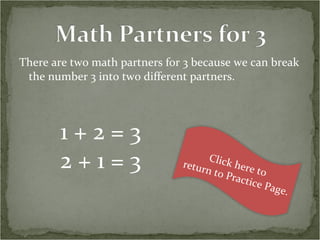 Math partners | PPT