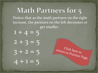 Math partners | PPT