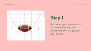 Finding Volume of Rugby Ball by Integration | PPTX