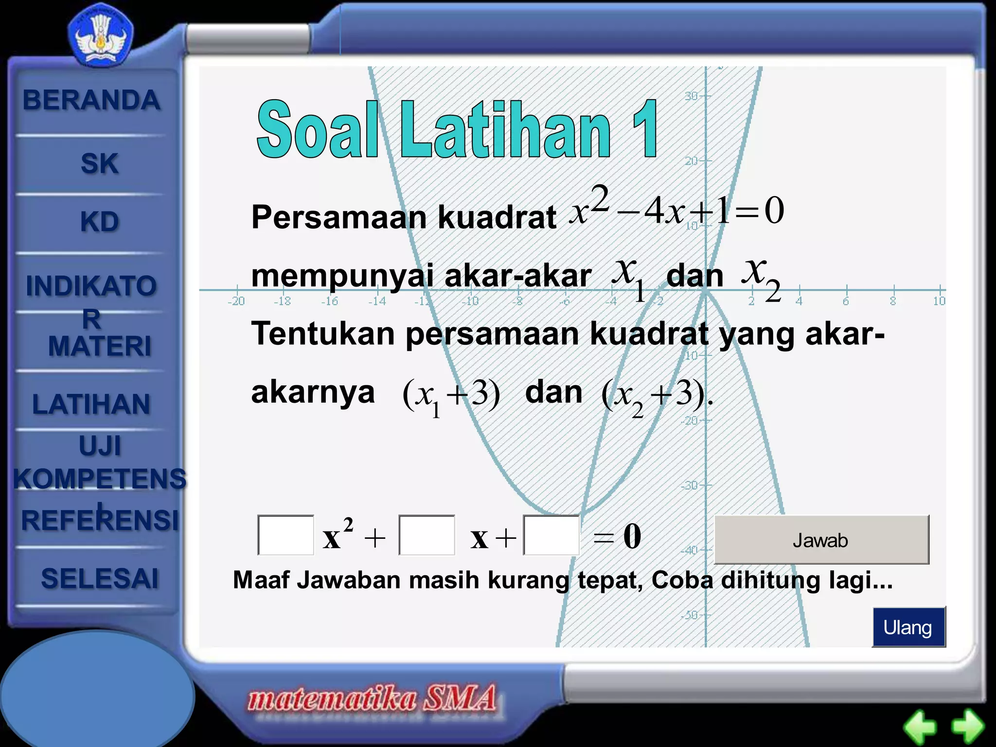 Math persamaan kuadrat | PPSX