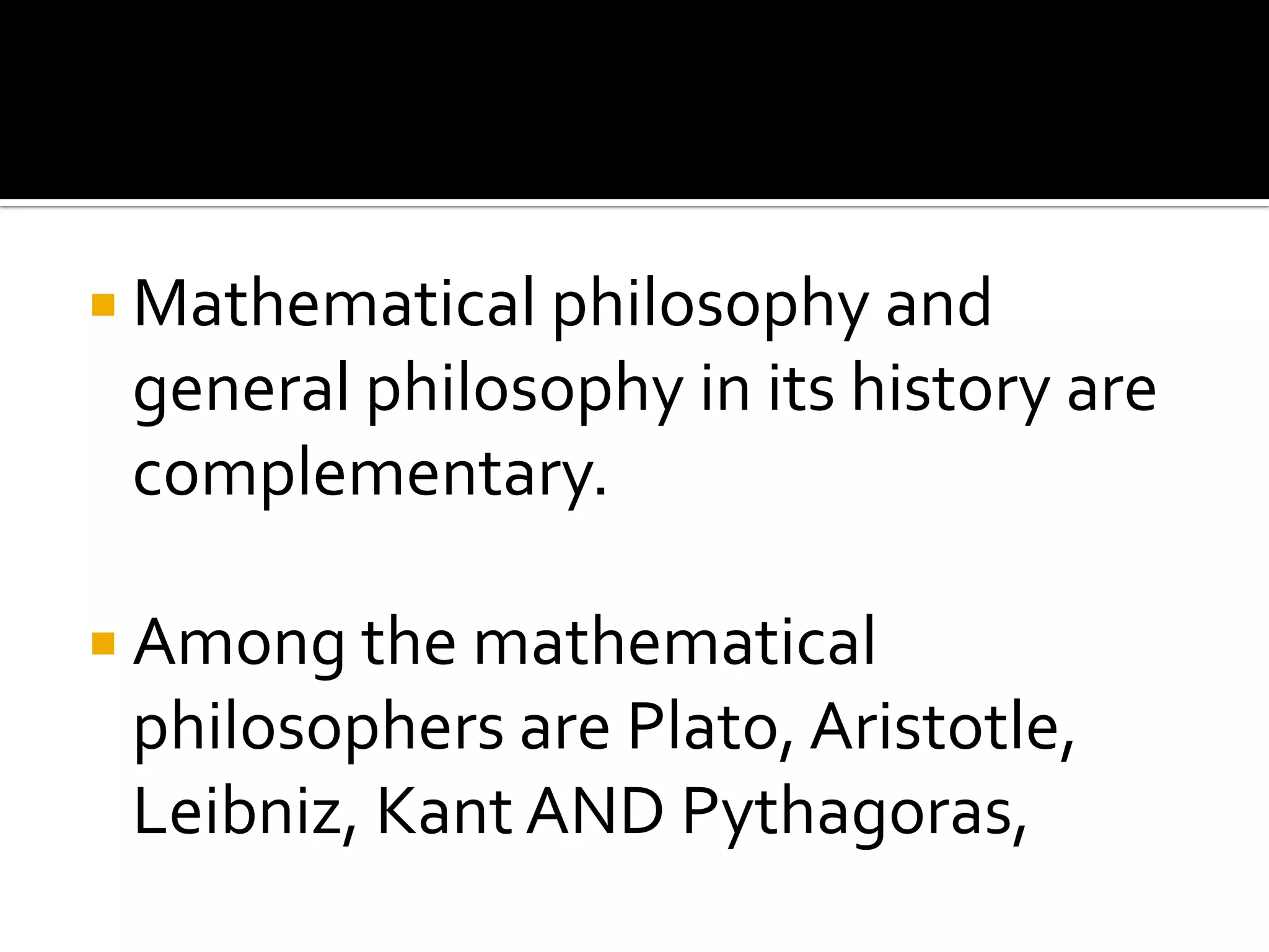 Math philosophy 1 | PDF