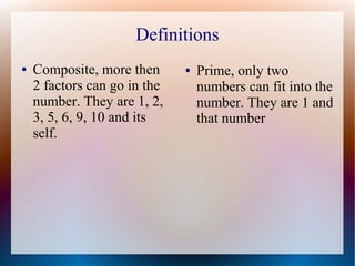 Math powerpoint | ODP