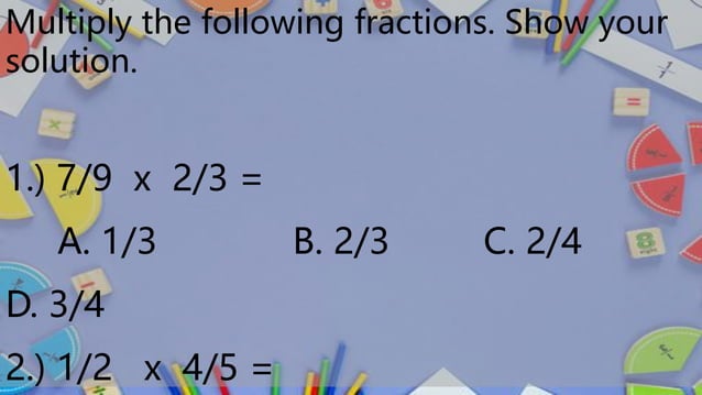 Mathematics Classroom Observation in First Grading for Grade Five | PPT