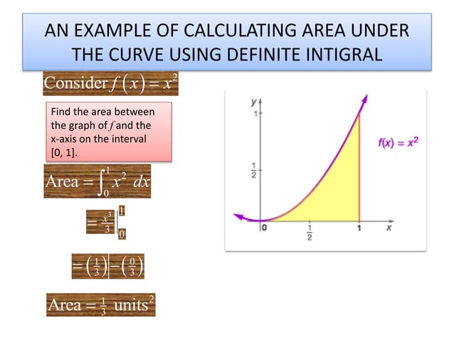 APPLICATION OF DEFINITE INTEGRAL | PPTX | Physics | Science