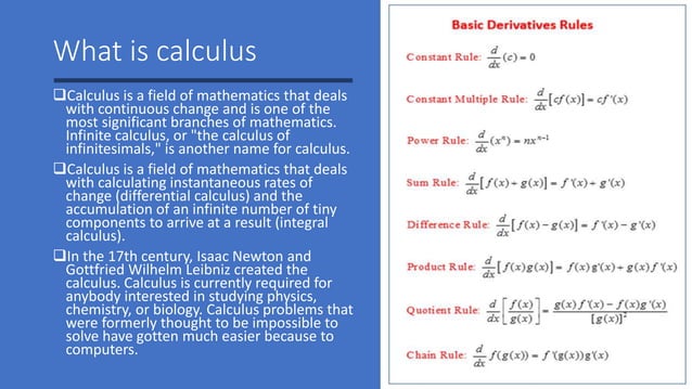 History of Calculus | PPTX