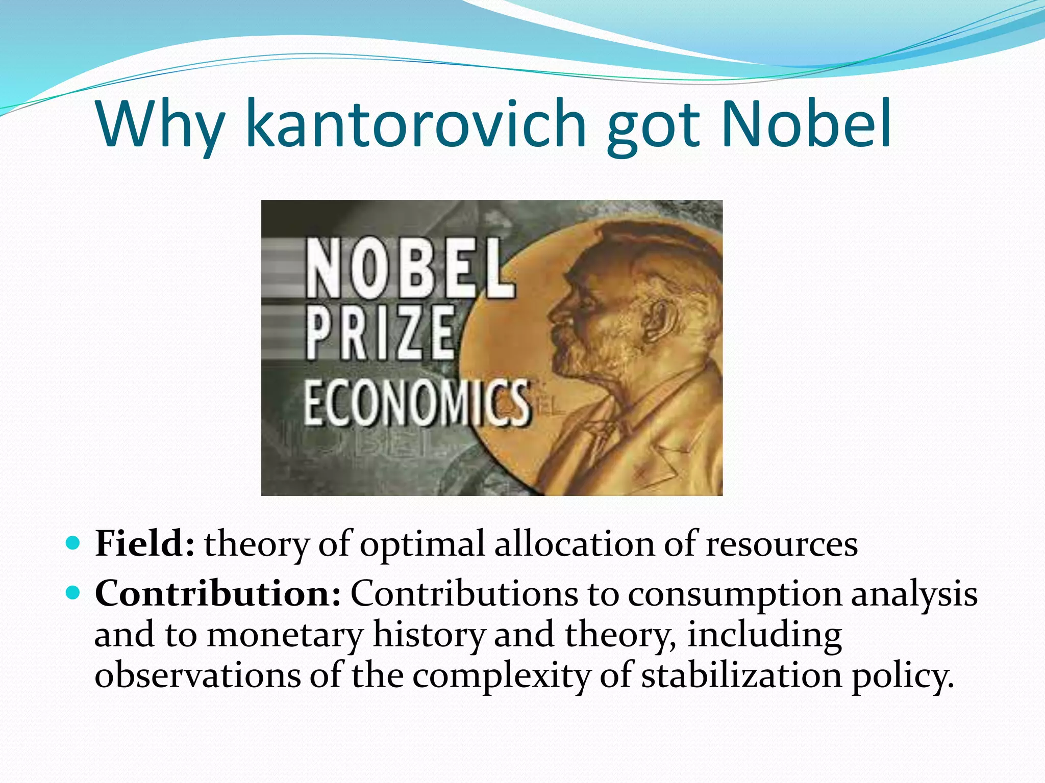 Leonid Kantorovich Vs Myself | PPTX