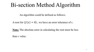 Numerical Techniques | PPTX | Physics | Science