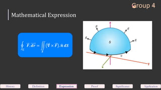 A presentation on Stokes theorem on Vector Calculus | PPTX