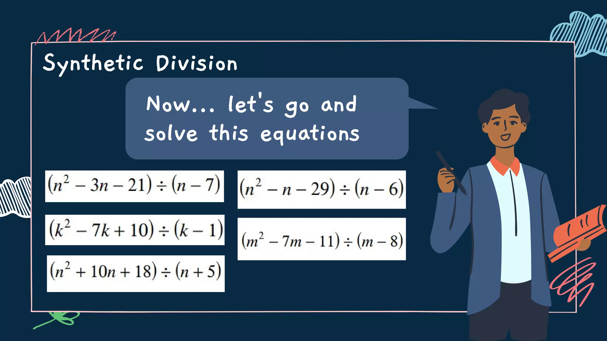 Long division and synthetic division | PDF