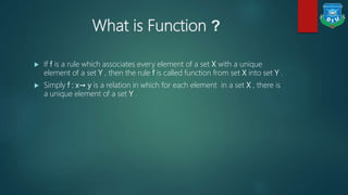 Math presentation on domain and range | PPTX