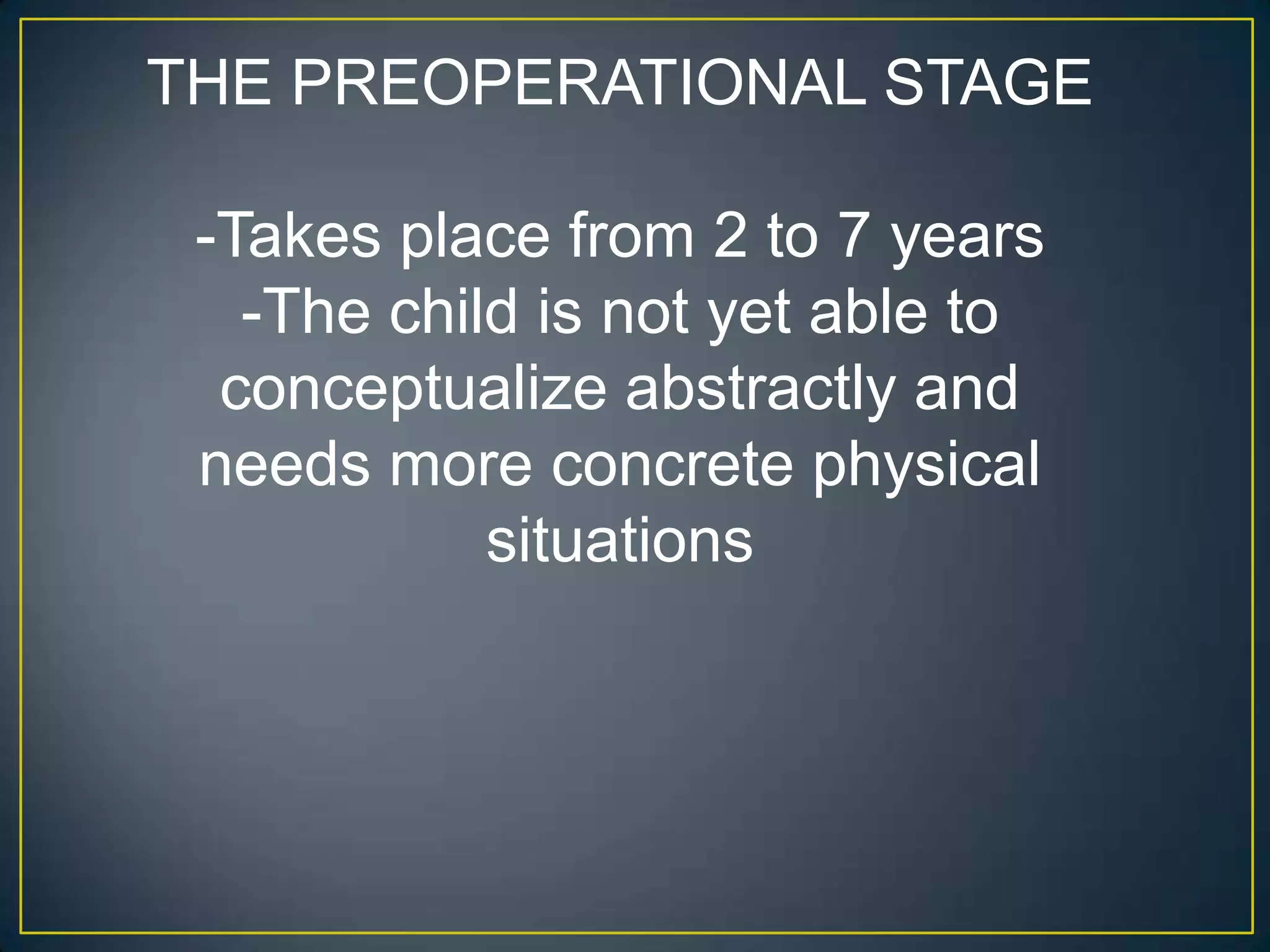 Math presentation on Piaget's theory of cognitive development | PPTX