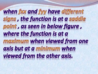 optimization of multivariable function | PPT