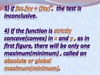 optimization of multivariable function | PPT
