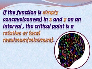 optimization of multivariable function | PPT