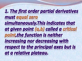 optimization of multivariable function | PPT