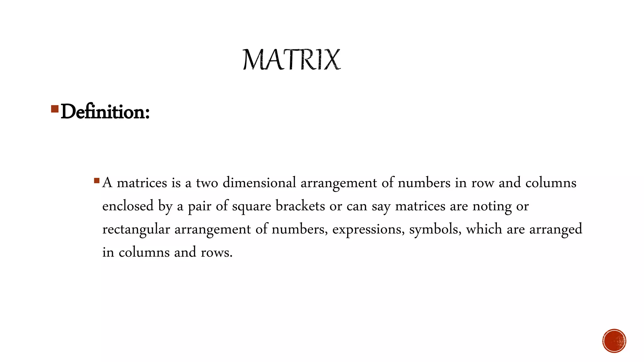 Applications of Matrices in Engineering | PPTX