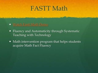 Math prez | PPTX | Special Education | Education