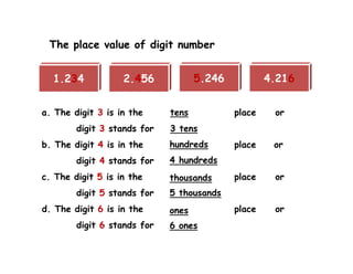 Math primary 3 numbers up to 10 000 | PDF